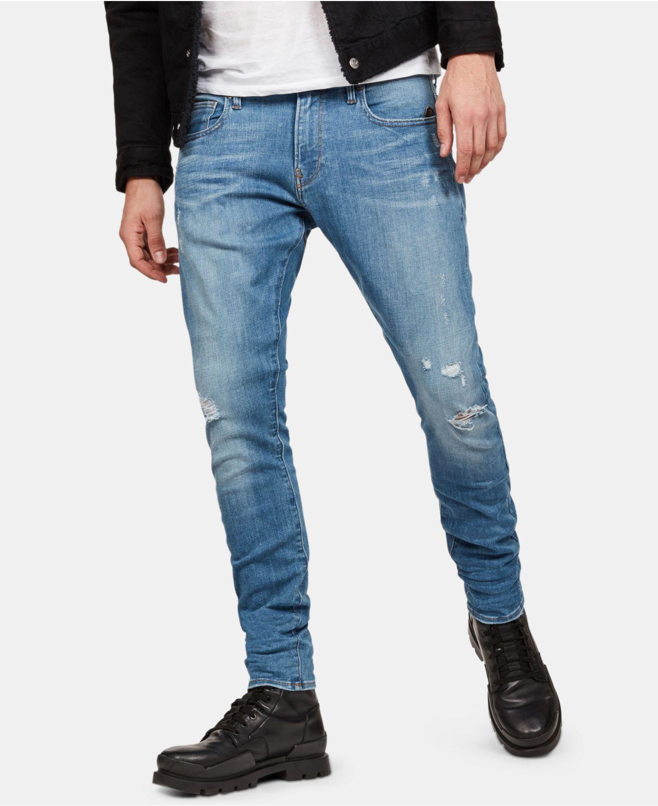 Lyst - G-Star RAW Revend Skinny Jeans, Created For Macy's in Blue for Men