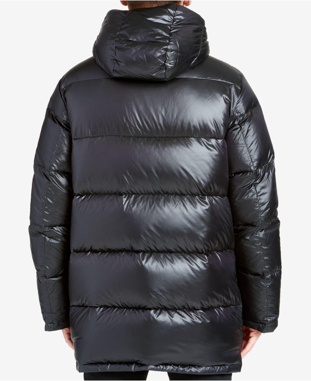 Lyst - Dkny Men's Full-length Puffer Jacket in Black for Men