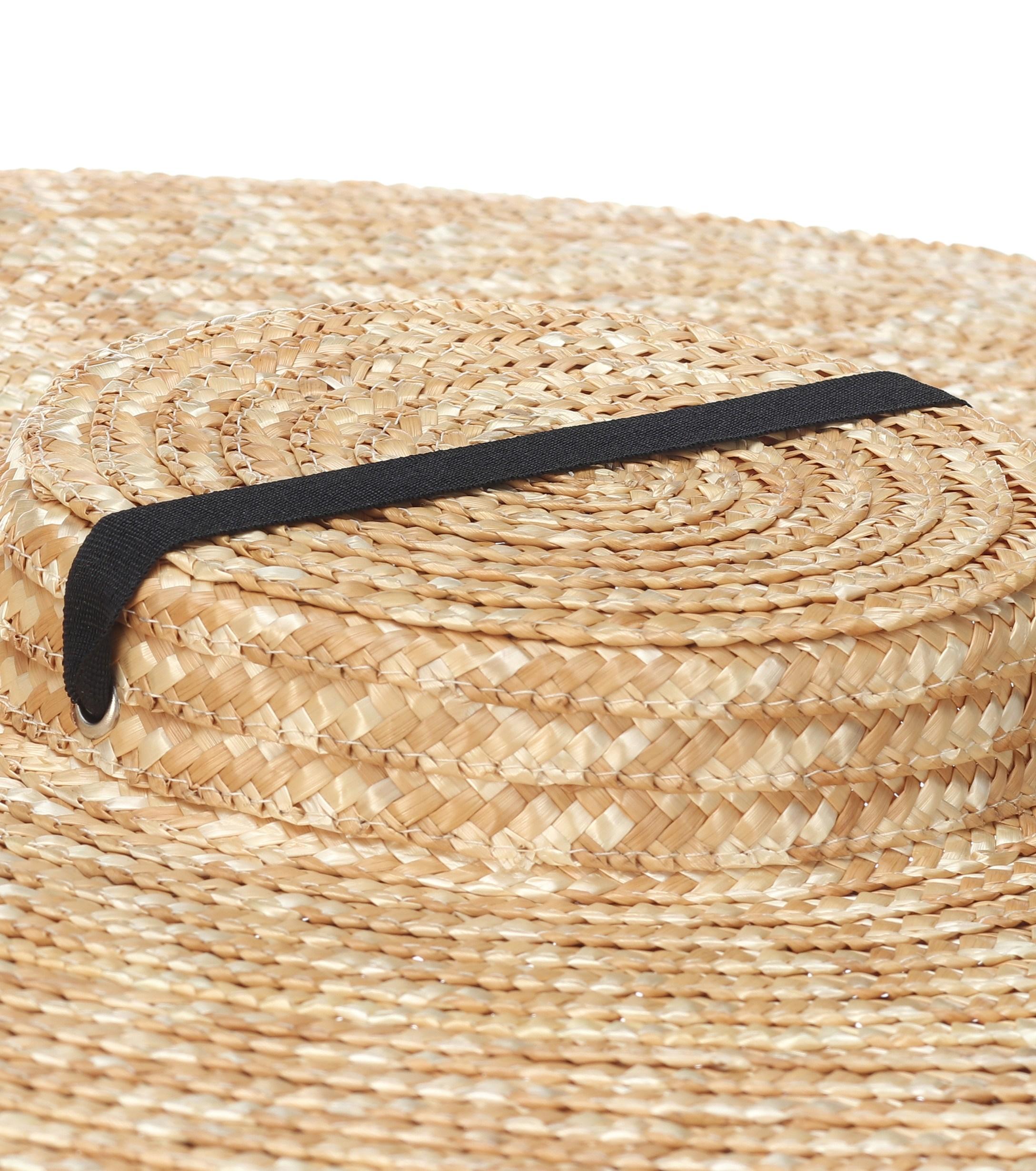Jacquemus Le Chapeau Santon Straw Hat in Natural - Lyst