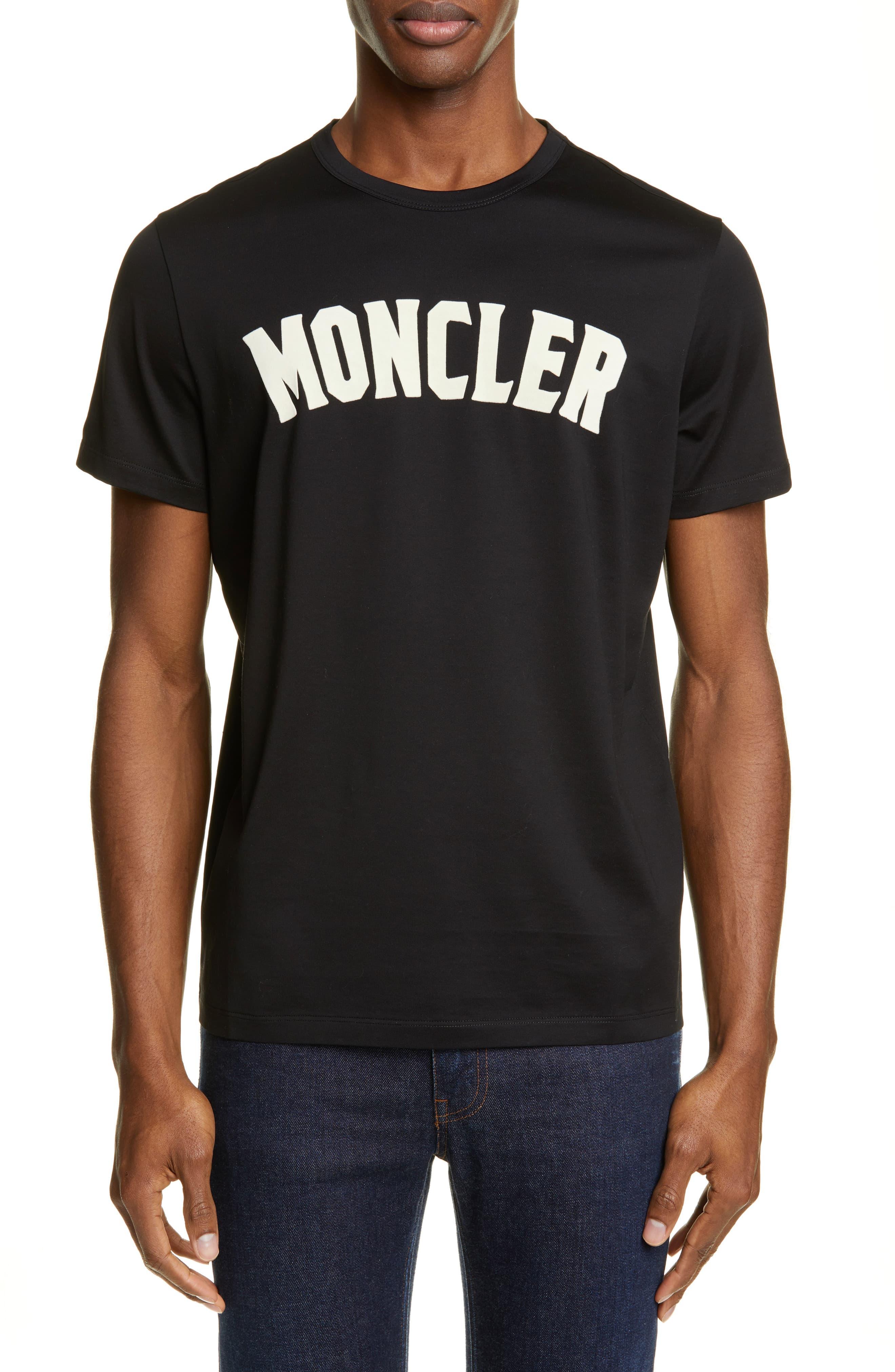 Moncler Genius Maglia Crewneck T-shirt in Black for Men - Lyst