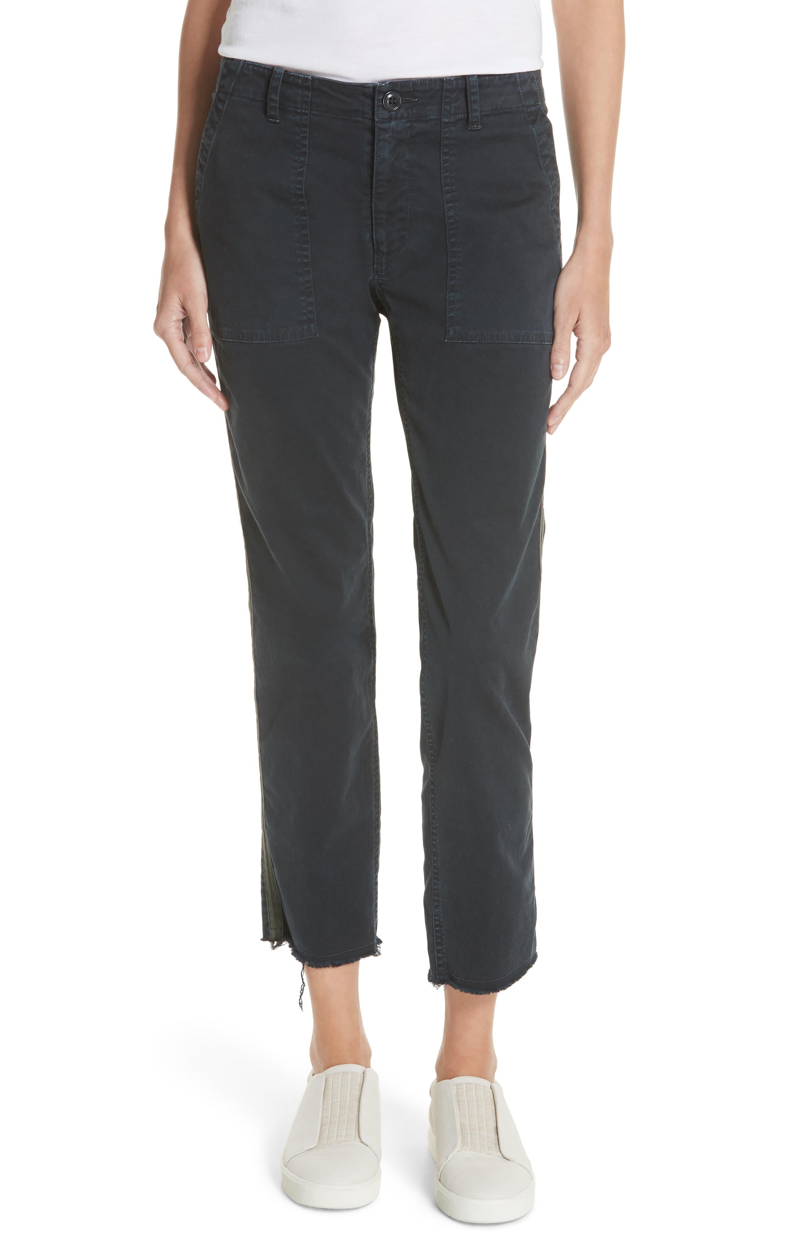 Nili Lotan Jenna Ankle Pants in Blue - Lyst