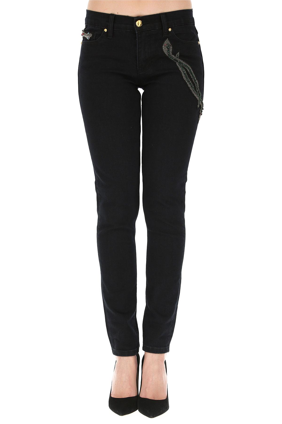 Roberto Cavalli Jeans On Sale in Black - Lyst