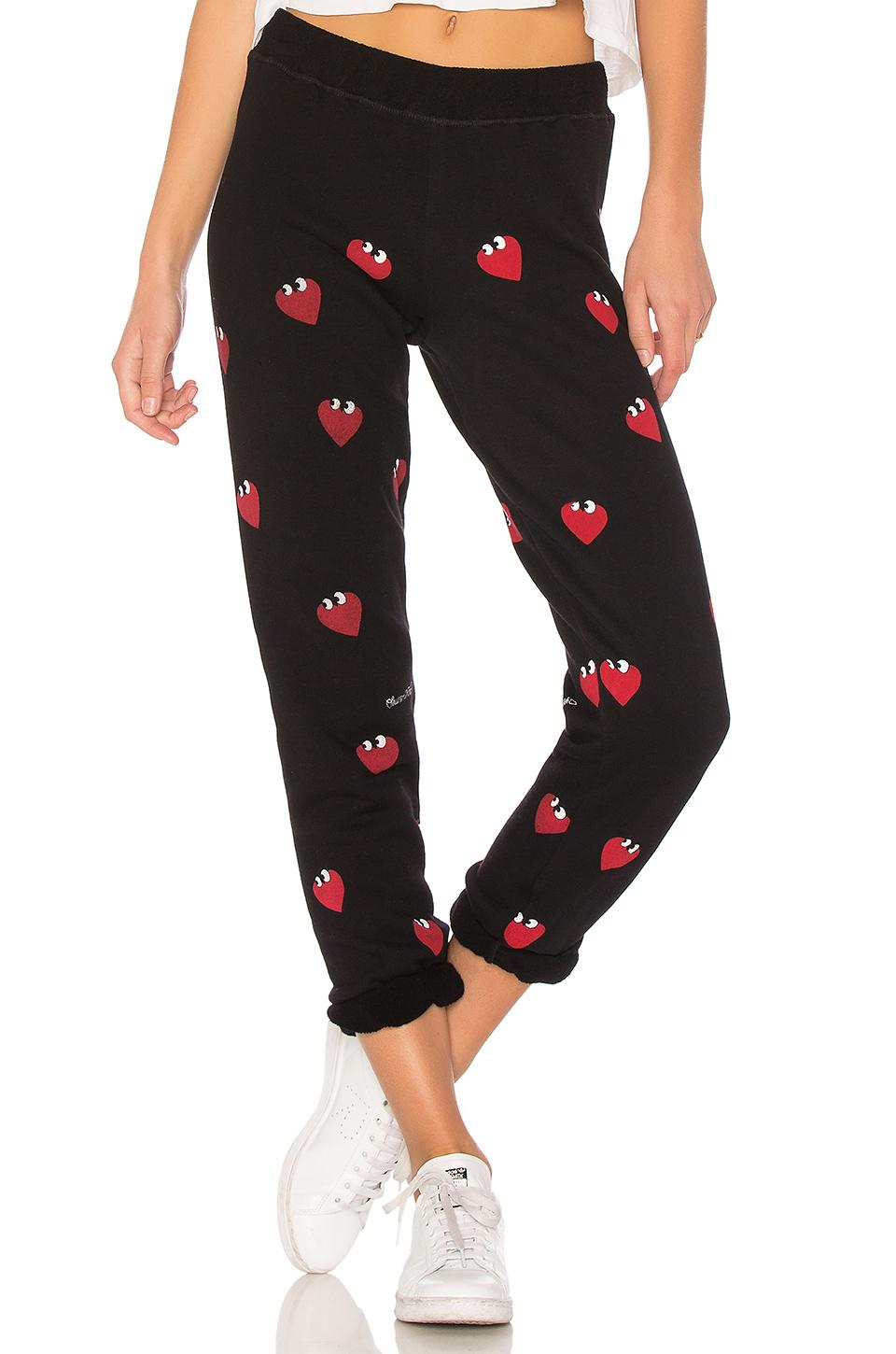 Lauren Moshi Gia Long Sweatpant in Black - Lyst