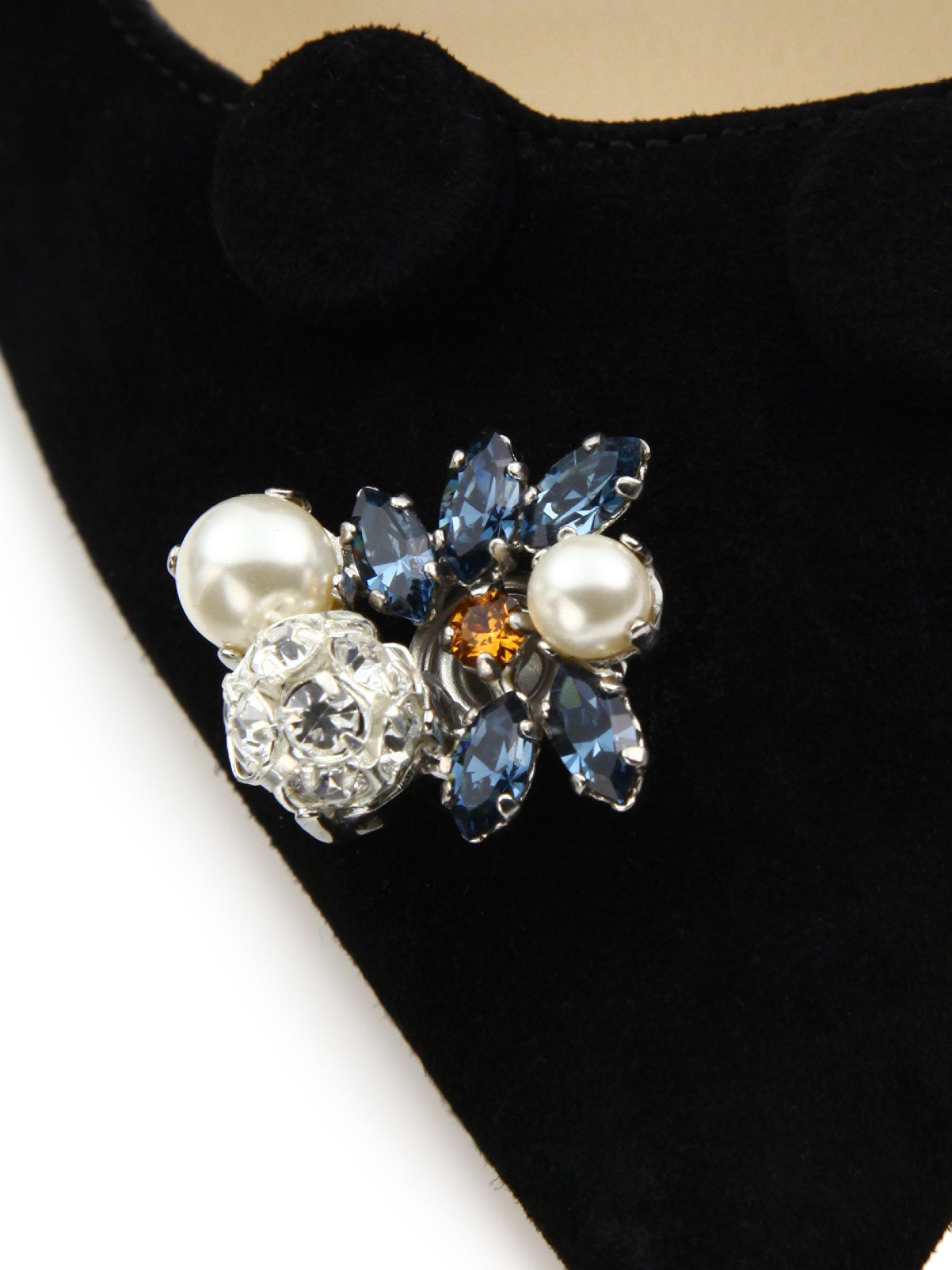 Lyst - Jimmy Choo Summer Crystal Shoe Charm