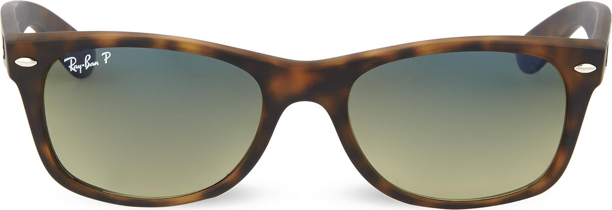Lyst Ray Ban Tortoiseshell Matte Finish Wayfarer Sunglasses Rb2132 52