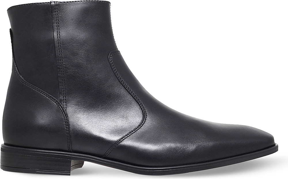 Lyst - KG by Kurt Geiger Boyce Leather Chelsea Boots in Black for Men