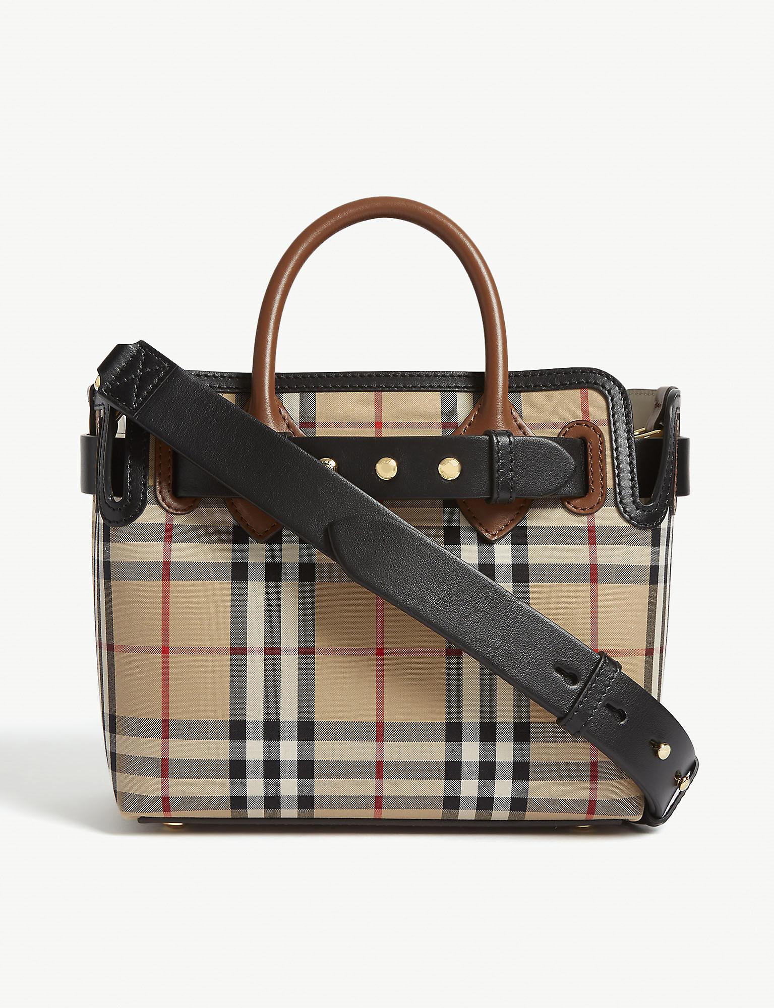 Burberry Mini Leather Belt Bag | semashow.com