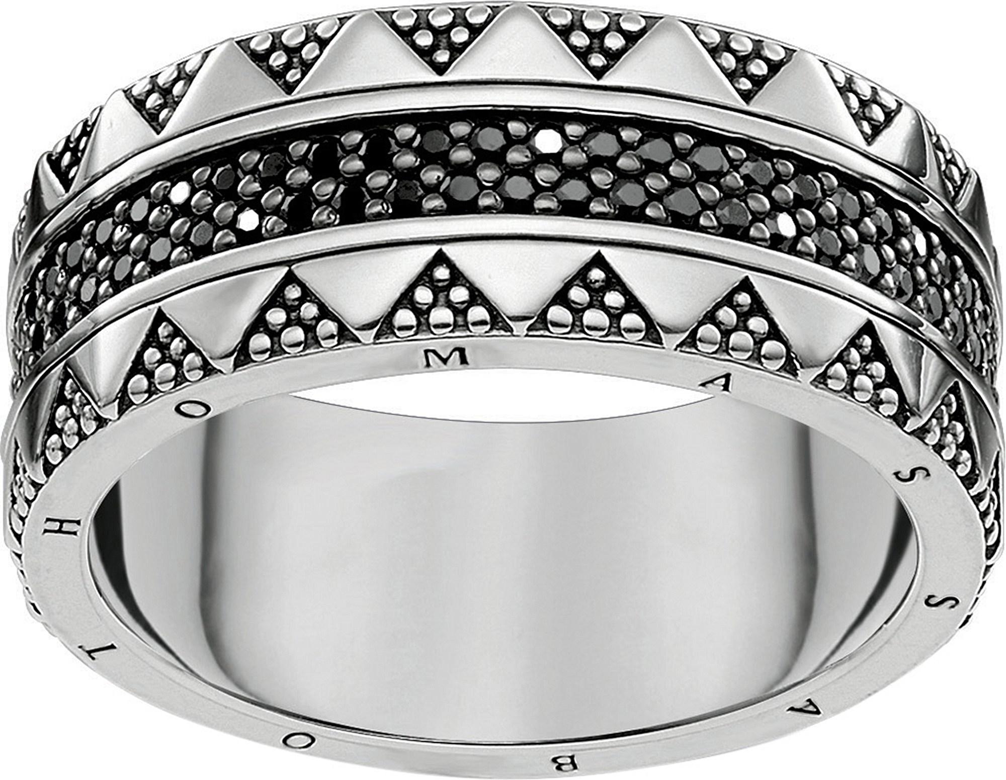 Lyst - Thomas Sabo Filigree Sterling Silver And Zirconia Ring in ...