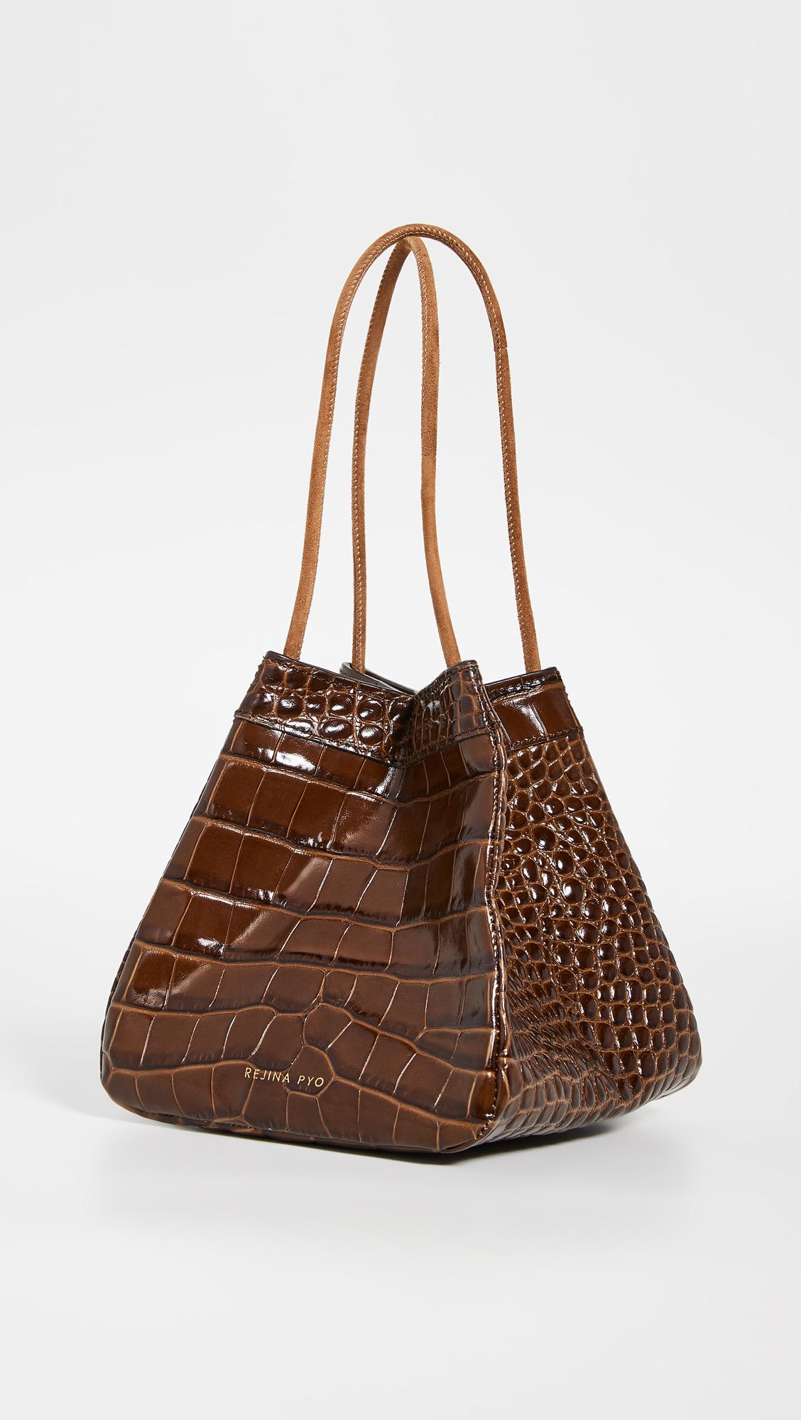 Rejina Pyo Leather Rita Bag in Brown - Lyst