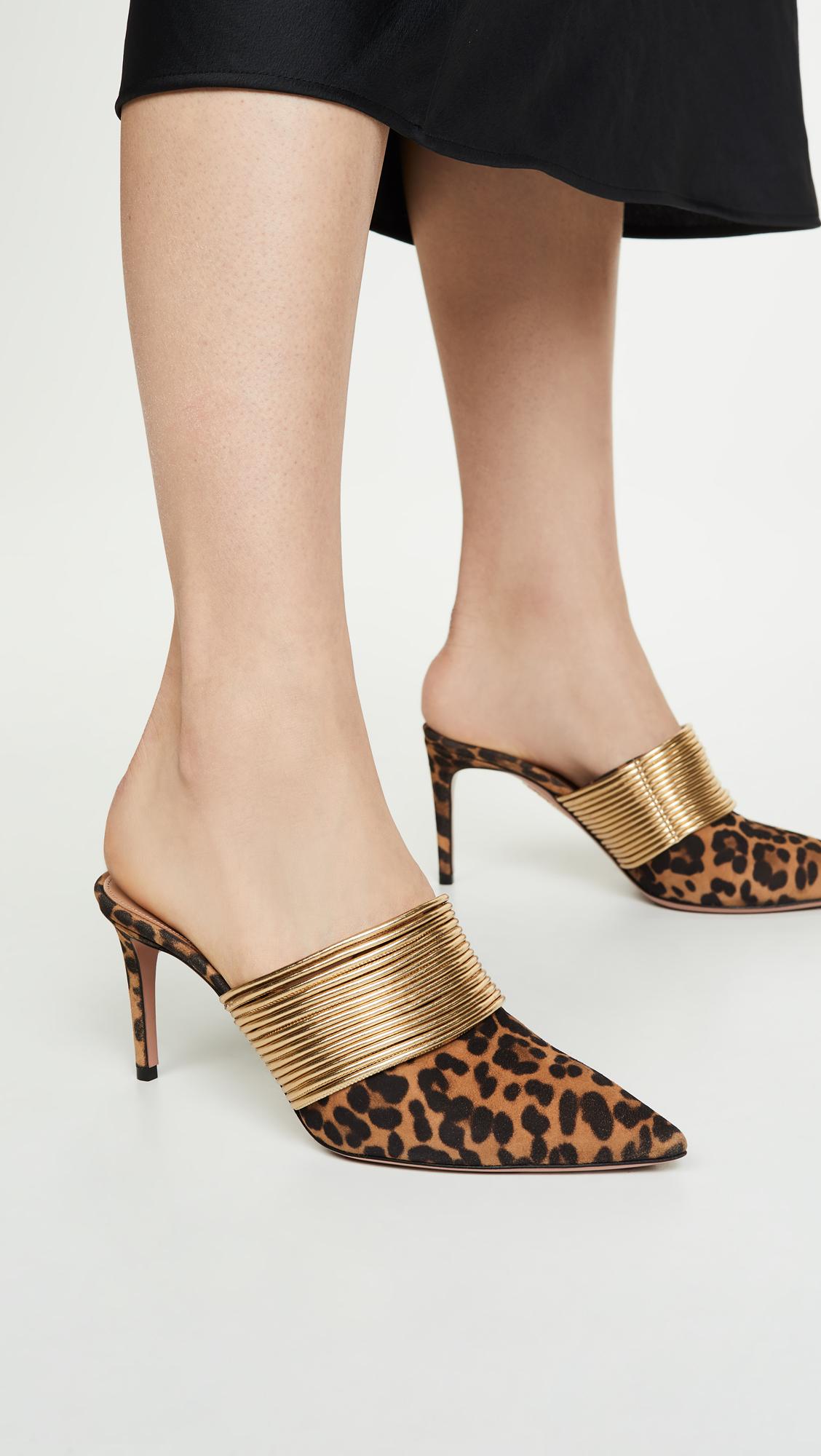 Aquazzura Rendez Vous Mules 75 - Lyst
