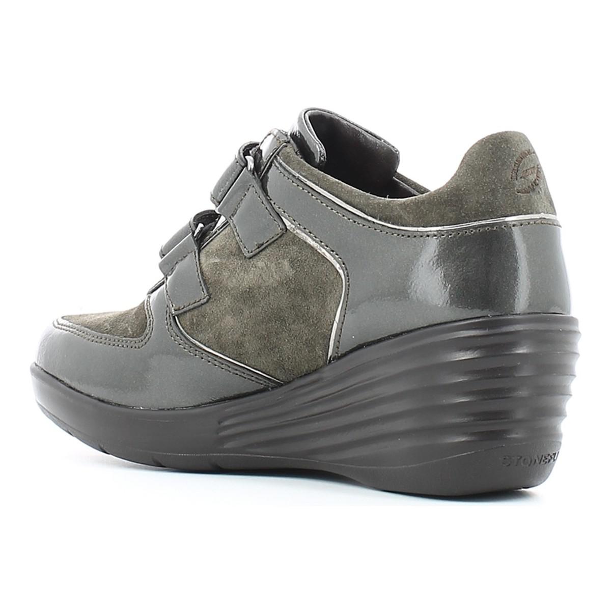 Stonefly 105250 Scarpa Velcro Women Brown Women's Mid Boots In Brown in ...