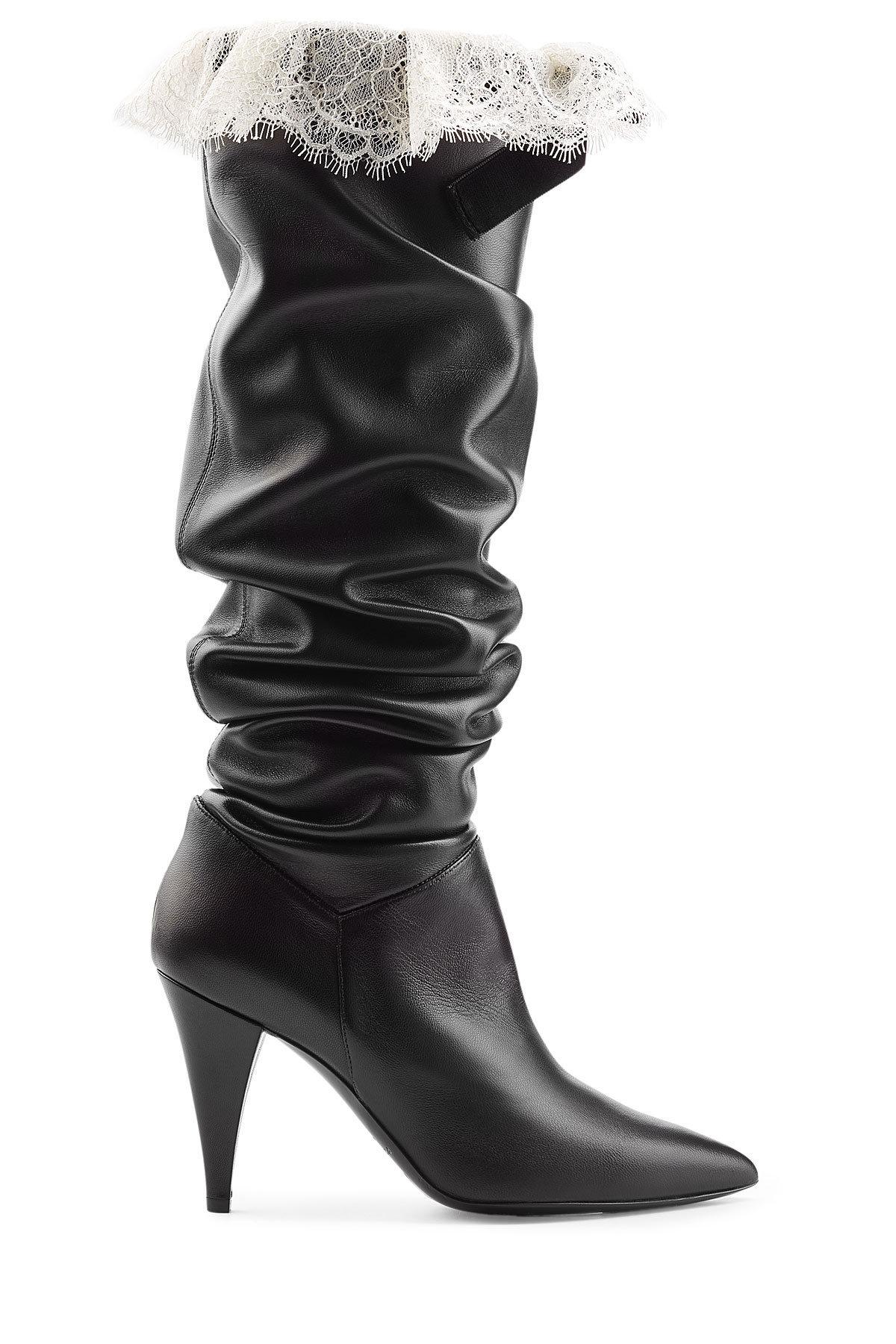 Lyst - Philosophy Di Lorenzo Serafini Leather Boots With Lace