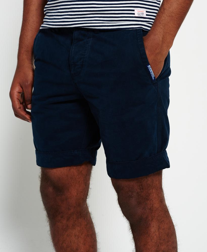 Lyst - Superdry International Chino Shorts in Blue for Men