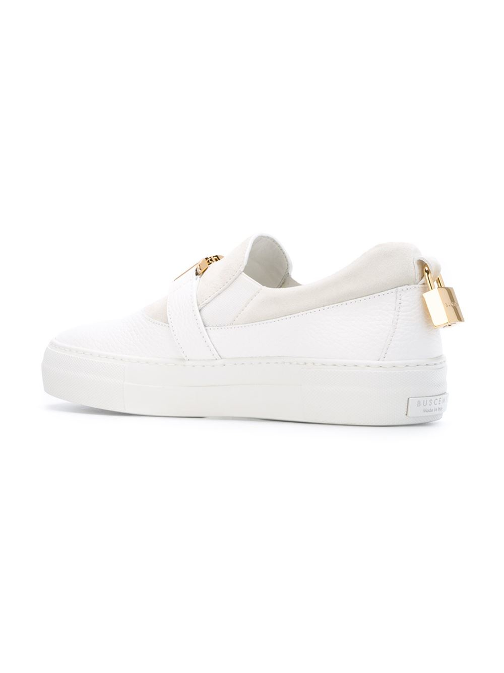 Buscemi 40mm Slip On in White for Men | Lyst