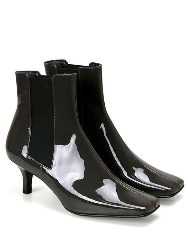 MARONY CROSHET Mr 02602 (dark Gray Patent) in Black - Lyst