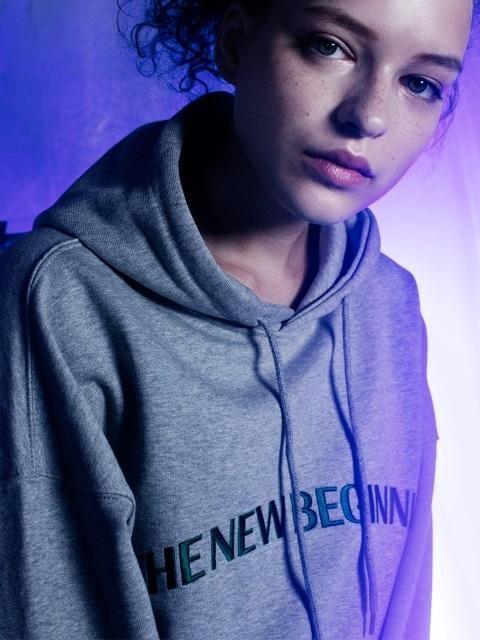 LAYER UNION Cotton Tnb Hoodie Grey in Gray for Men - Lyst