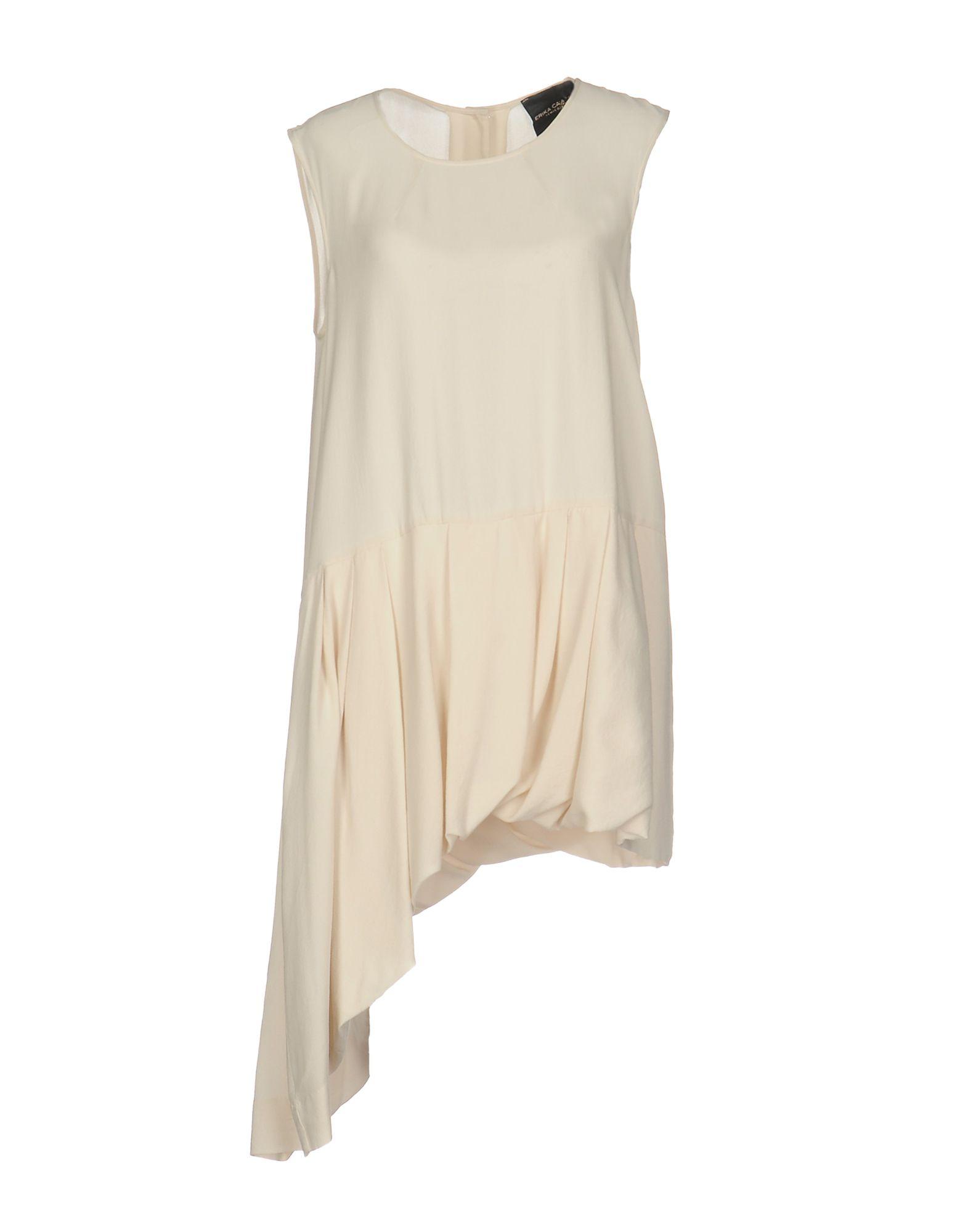 Lyst - Erika Cavallini Semi Couture Short Dress in White
