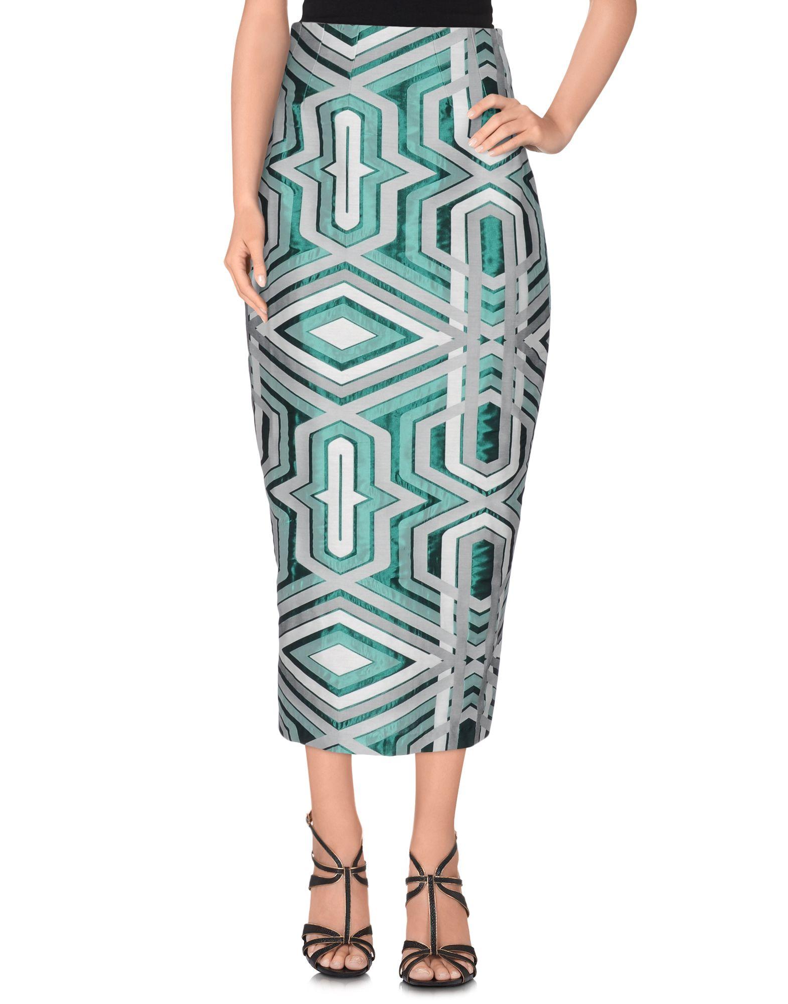 Lyst - Jijil 3/4 Length Skirt in Green