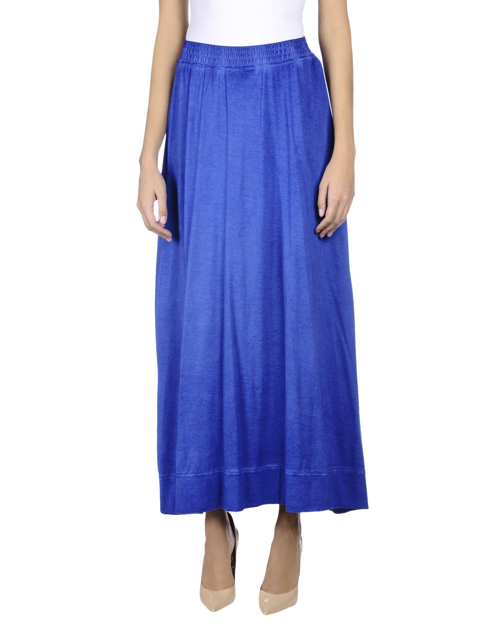 Jijil Long Skirt in Blue | Lyst
