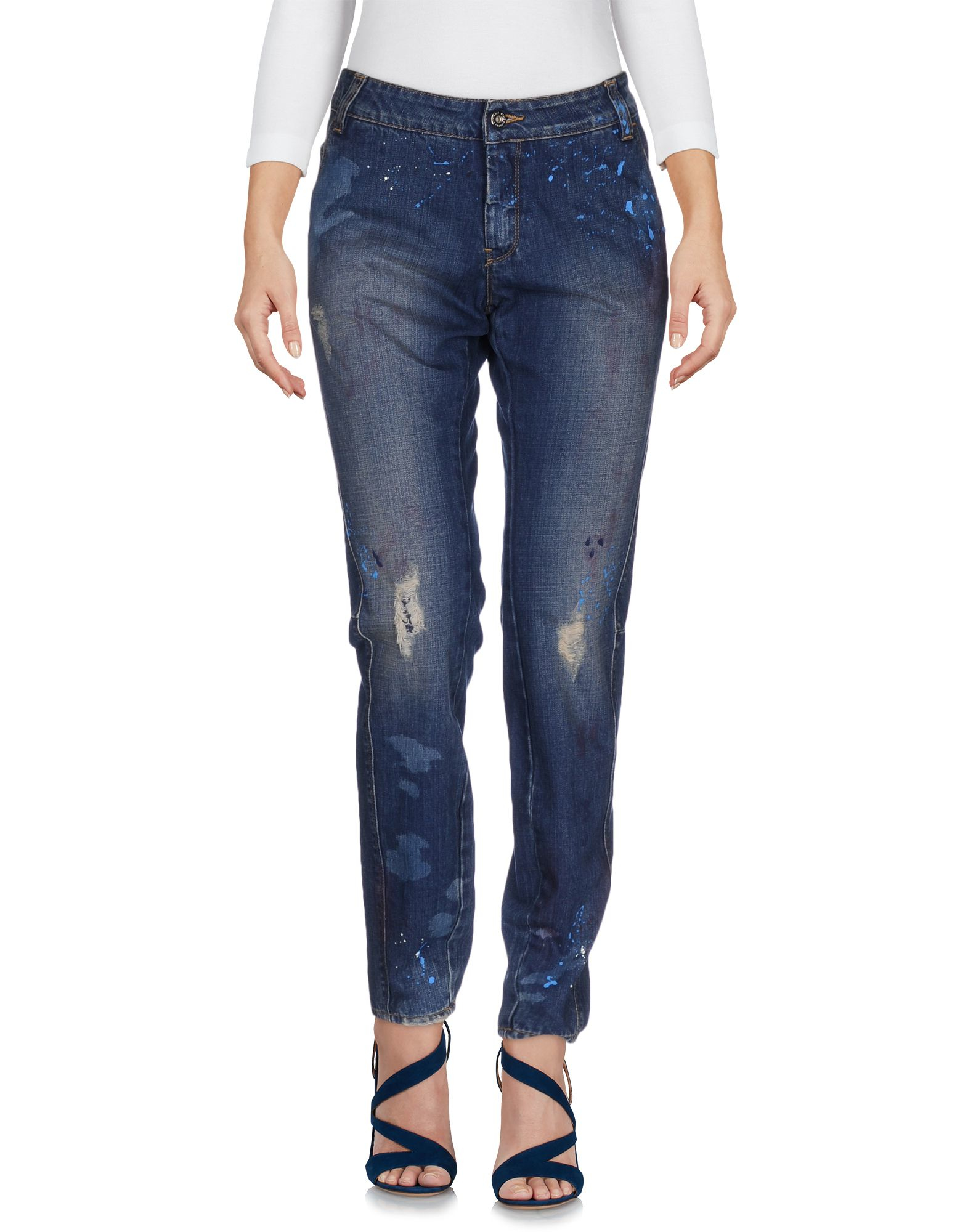 CoSTUME NATIONAL Denim Pants in Blue - Lyst