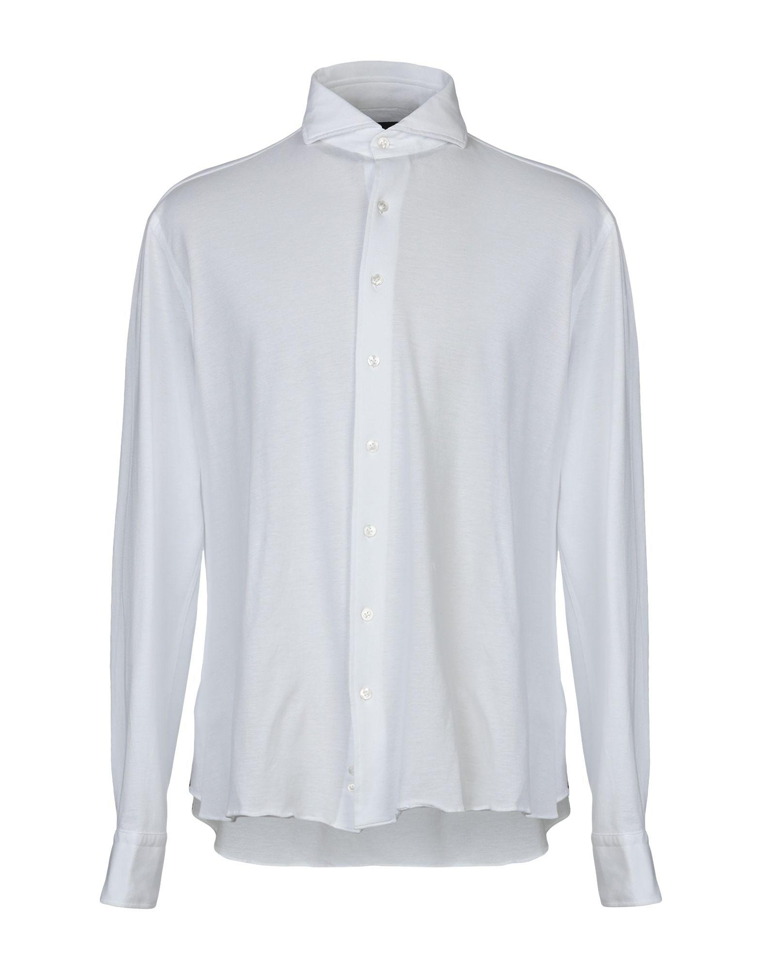 Lardini Cotton Shirt in White for Men - Lyst