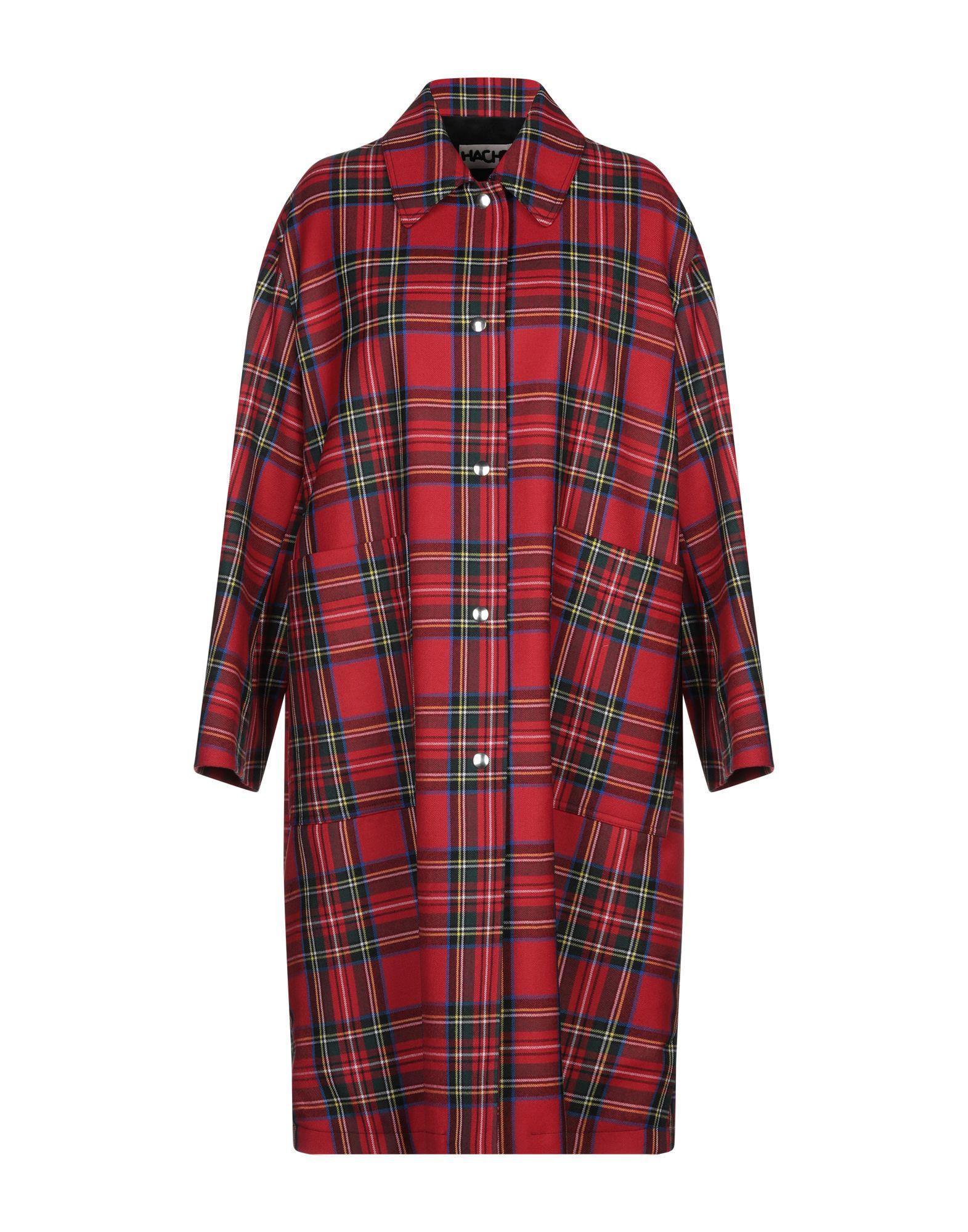 Hache Coat in Red - Lyst