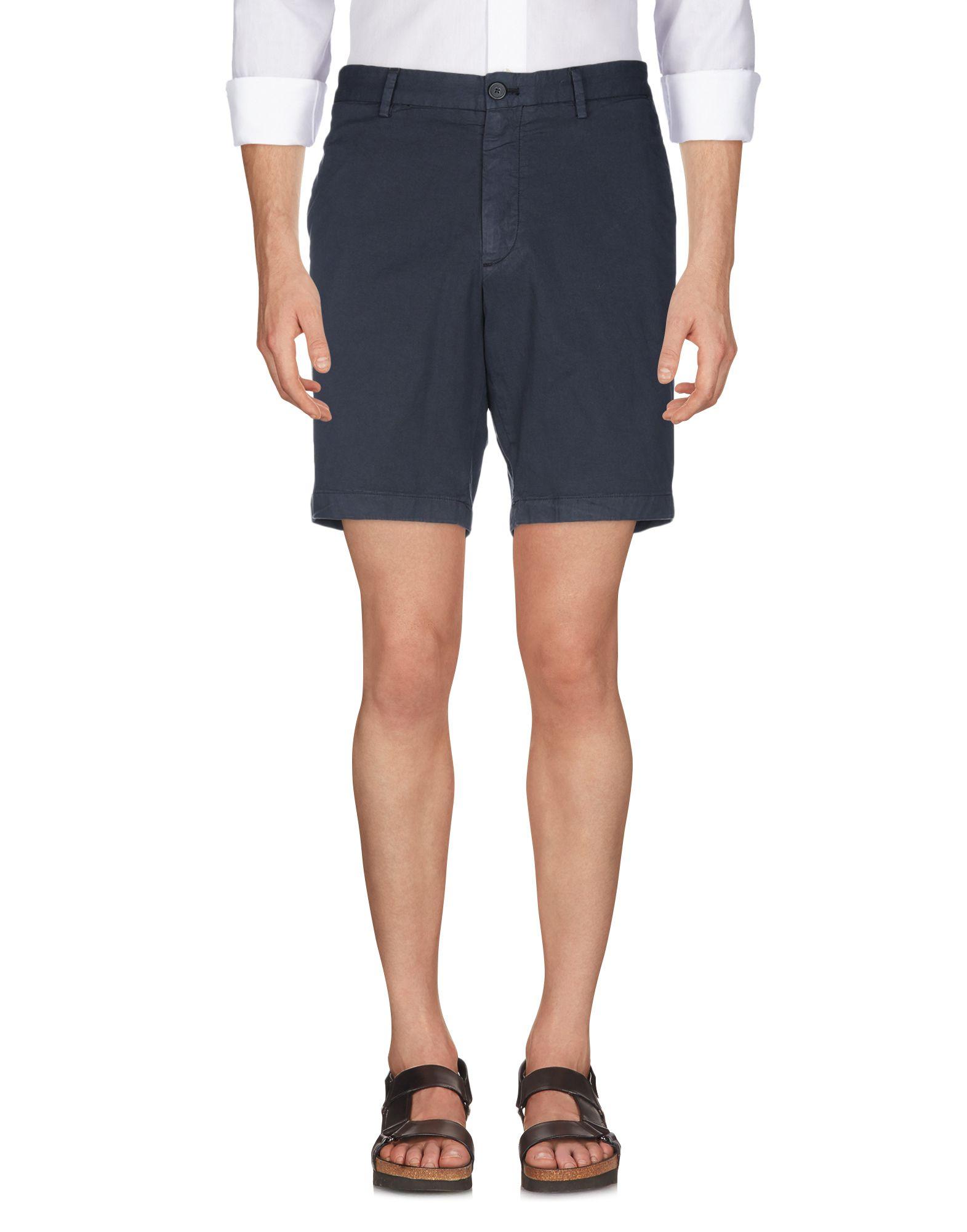 Theory Bermuda Shorts in Blue for Men - Lyst