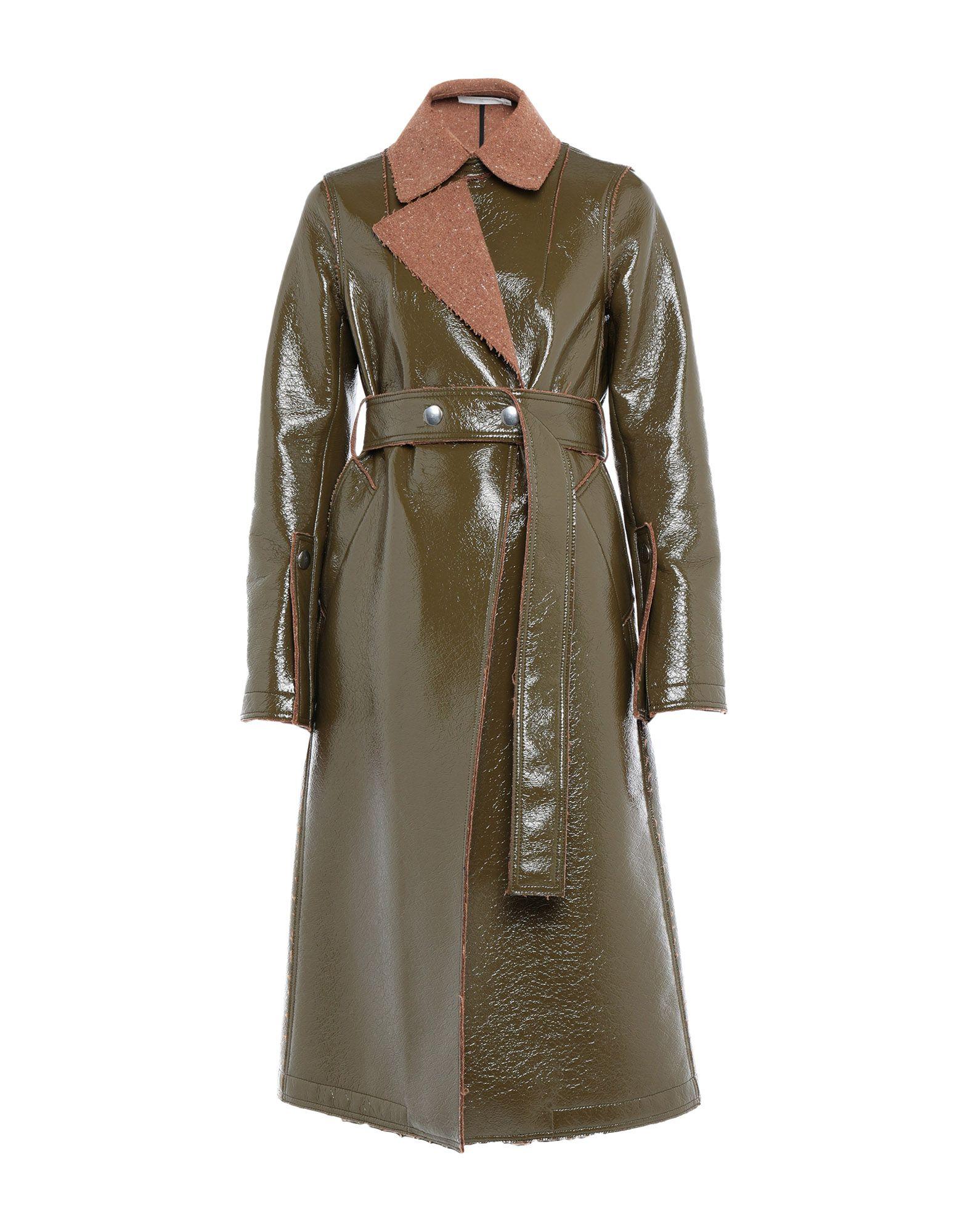 Victoria Beckham Coat in Green - Lyst