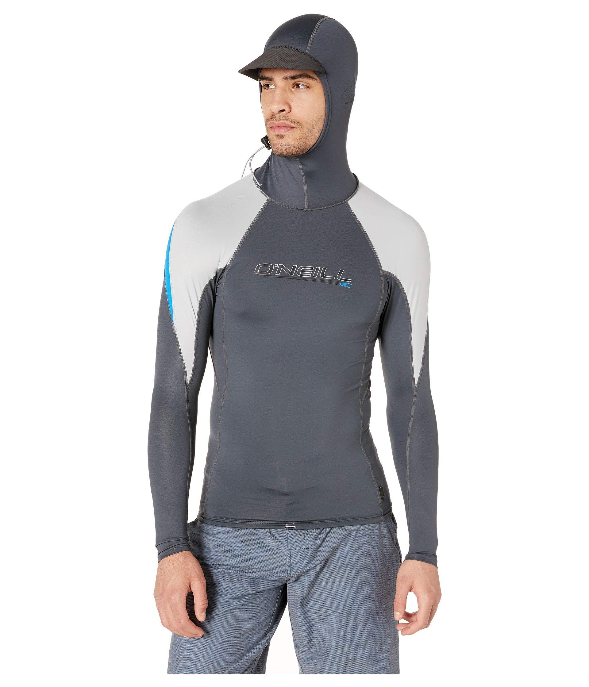 Lyst - O'neill Sportswear Skins O'zone Long Sleeve W/ Hood (graph/cool ...