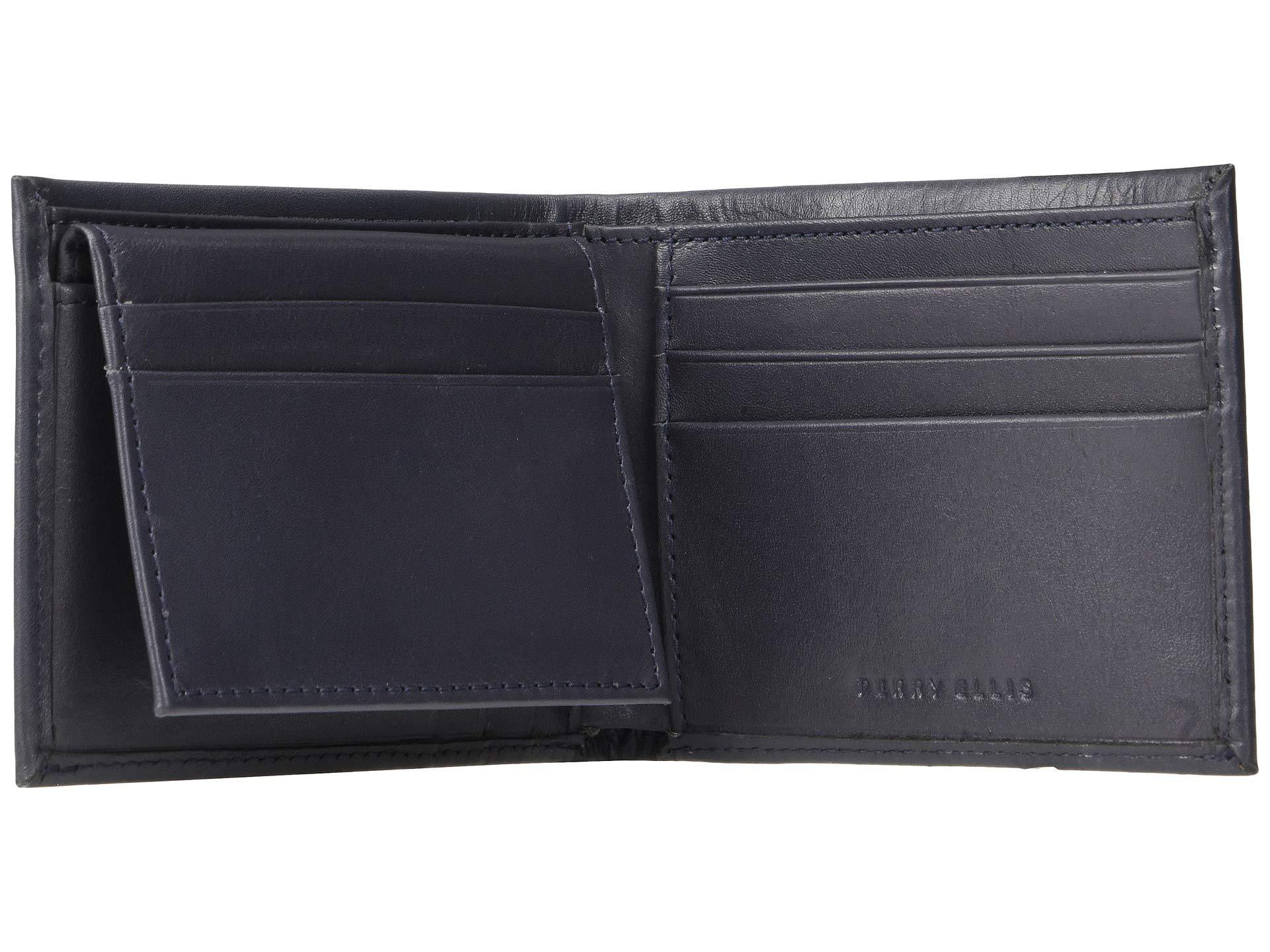 Perry Ellis Portfolio Rfid Smooth Passcase (black) Wallet in Blue for ...