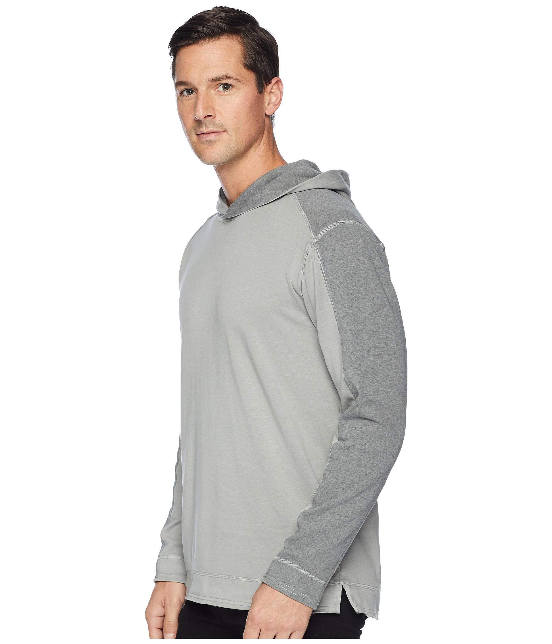 Lyst - Mod-o-doc Poche Cashmere Interlock Hoodie (sleet) Men's ...
